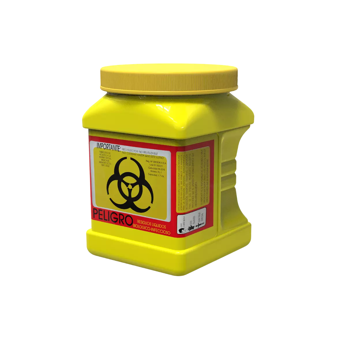 Bote RPBI Para Líquidos | Traficiudad SA de CV