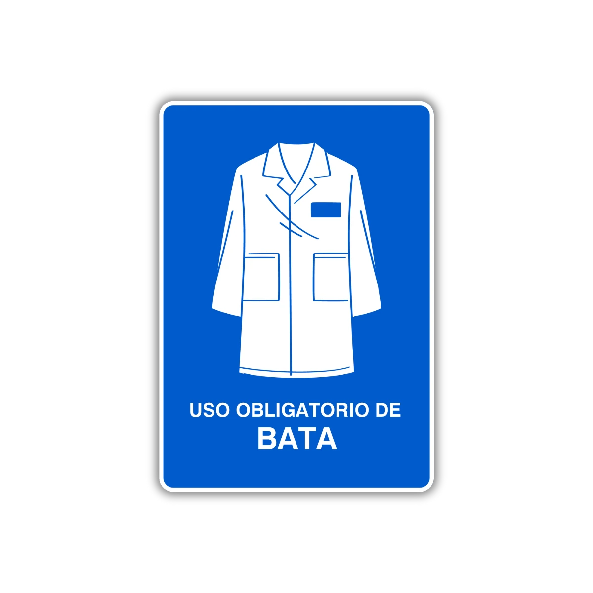 Obligatorio el uso de bata | Traficiudad SA de CV